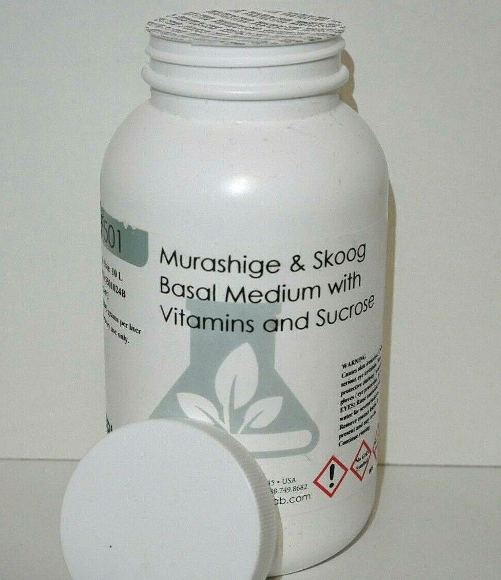 Murashige and Skoog MS Medium Basal With Vitamins and Sucrose M5501 ...
